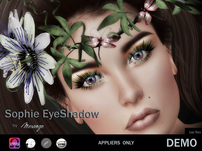 Second Life Marketplace - MESANGE - Sophie EyeShadow DEMO
