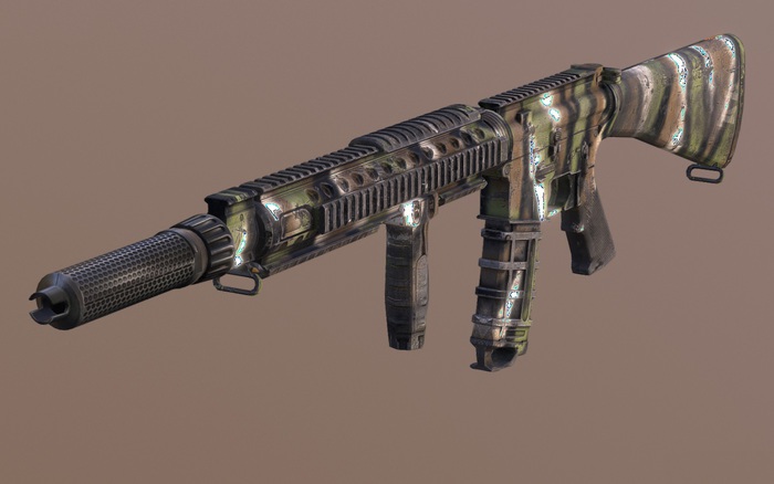Second Life Marketplace - SEMI EXCLUSIVE M16 Z-15 Zombie Killer Assault ...