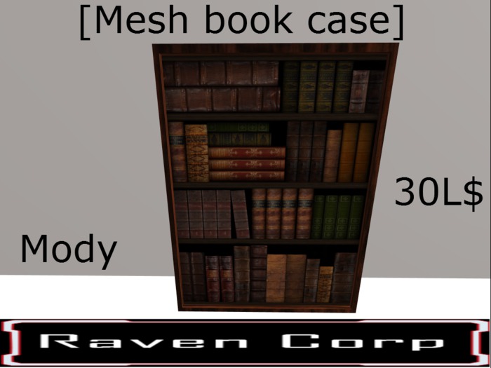 Second Life Marketplace - [Mesh book case]
