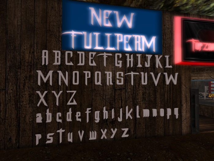Second Life Marketplace - .:FC:. Dragon Lettering