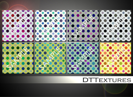 Second Life Marketplace - DoiT Textures - Dots Fabrics Set FREE!!!
