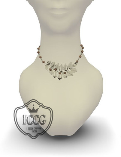 Second Life Marketplace - .::Nanika::. Lesya Necklace Silver