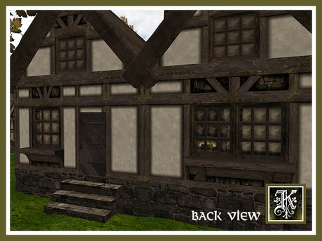 Second Life Marketplace - *Kismet* Hag's Cottage, Half-Timber Medieval ...