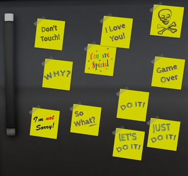 Second Life Marketplace - Starry Stuffs Sticky Notes (Copy/No Trans)
