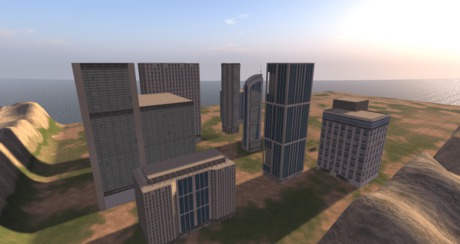 Second Life Marketplace - Skyscraper Pack Mesh Full Perm