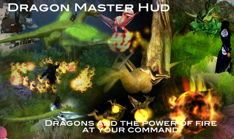Second Life Marketplace - Dragon Master Hud - magic Hud - spell hud ...