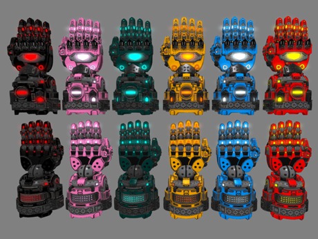 Second Life Marketplace - Mecha Bento Gauntlet Small Size