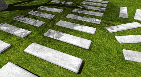 Second Life Marketplace - *SR* foot plate stone.