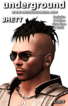 Second Life Marketplace - UG Jhett Hair