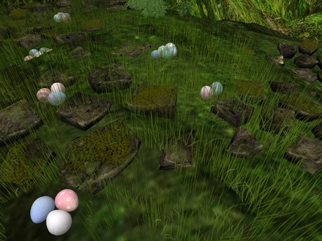 Second Life Marketplace - Easter Egg Path & Grass ~ Style 2 (Mesh)