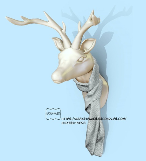 Second Life Marketplace - dust bunny . porcelain deer . ivory