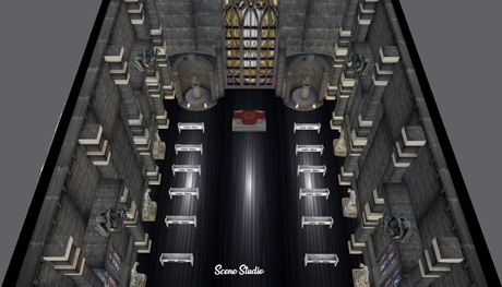 Second Life Marketplace - Gothic Cathedral Dark SKYBOX