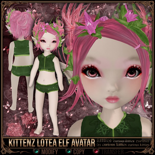 Second Life Marketplace - Curious Kitties Unreal Fuzz - Kittenz Lotea ...