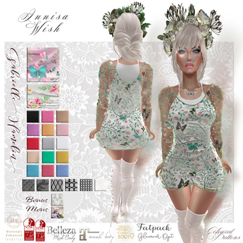 Second Life Marketplace - ♥.::GH::.♥ Demo Innisa Wish Coloured Button Duo