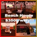 Second Life Marketplace - Beach house for rent 350L a week
