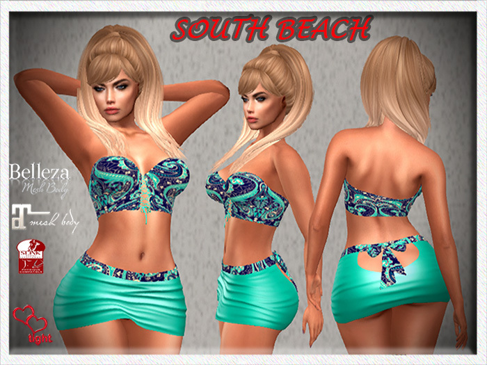 Second Life Marketplace Summer Outfit For Women