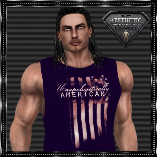 Second Life Marketplace - Unapolagetic Muscle Shirt