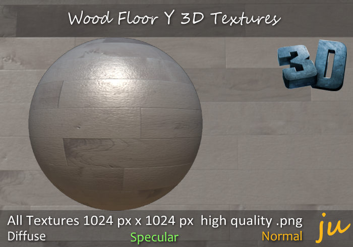 Second Life Marketplace - JU Wood Floor Y 3D Textures Full Perm