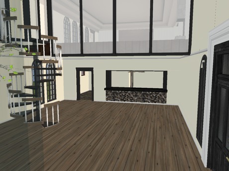 Second Life Marketplace - .::Kisses::. Brick One bedroom Loft