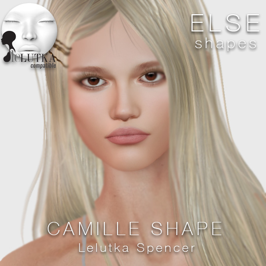 Second Life Marketplace [else] Camille Shape Lelutka Spencer