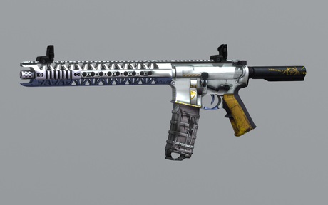 Second Life Marketplace - AR-15 Pistol Custom Assault Rifle TRANSFERABLE