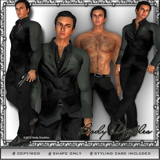 Second Life Marketplace - Sean Modifiable Shape by Body Doubles