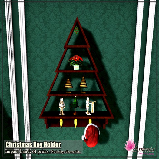Second Life Marketplace - Armonia Decor & Events. Christmas Key Holder ...