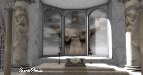 Second Life Marketplace - CELESTIAL CHURCH SKYBOX