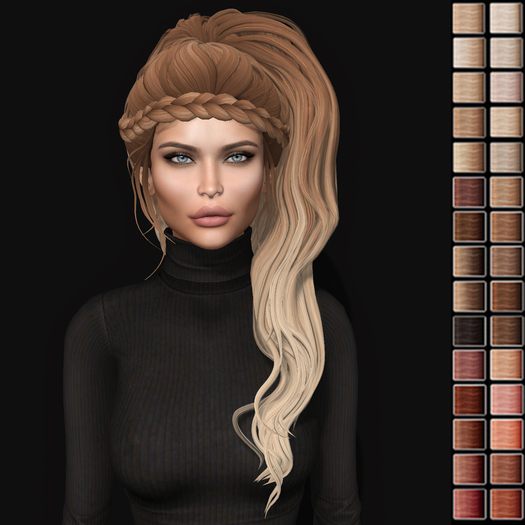 Second Life Marketplace - DAE FILES - Amy Mesh Hair Full Perm