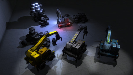 Second Life Marketplace - Loader Heavy Machinery Pack Mesh Full Perm