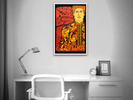 Second Life Marketplace - PINK FLOYD Wes Wilson Sixties Poster | Plain ...