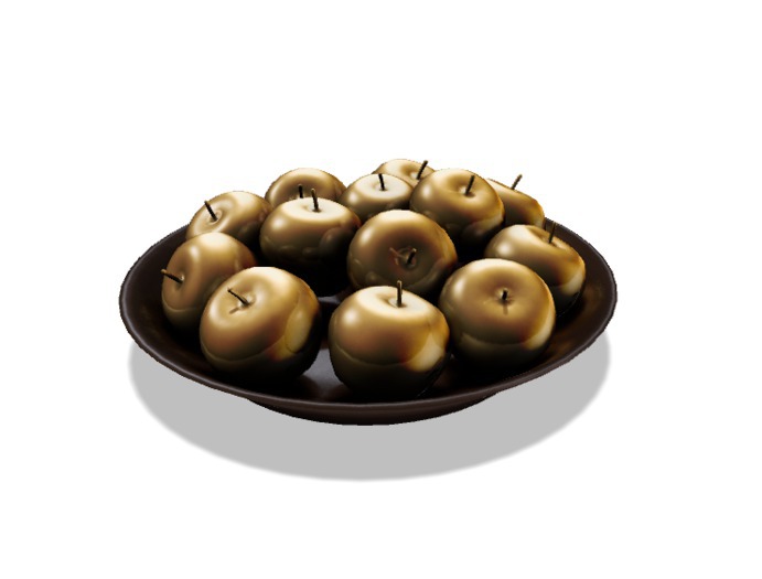 Second Life Marketplace - -David Heather-Golden Apple Bowl