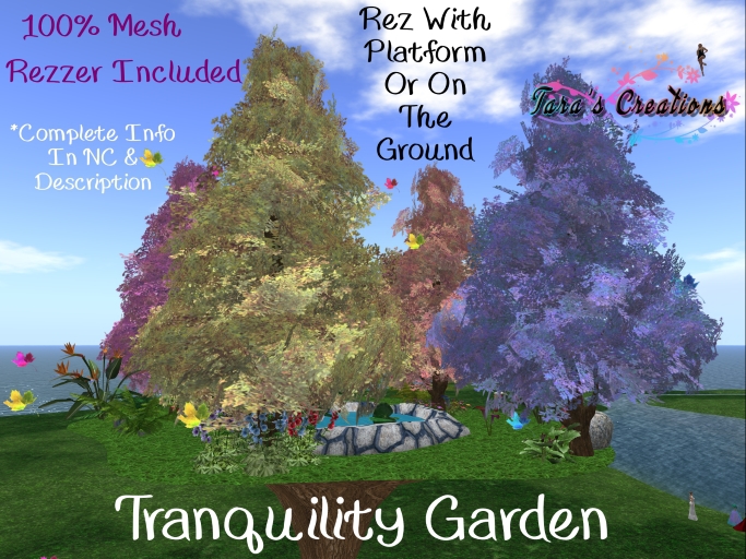 Second Life Marketplace - *Tara's Creations Tranquility Garden DEMO (BOX)