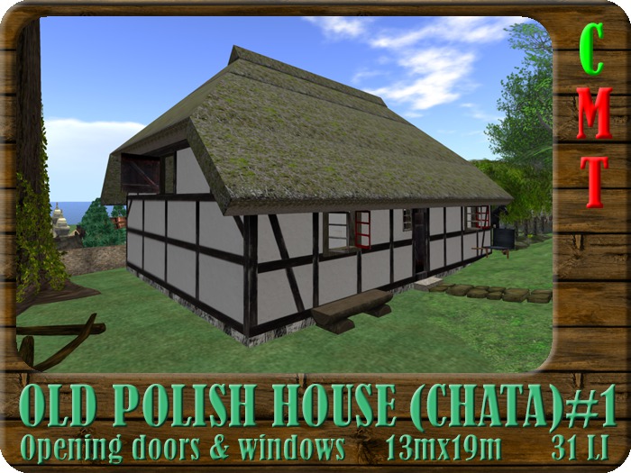 Second Life Marketplace - *TGA* Old Polish House (Chata)#1 CxxV1