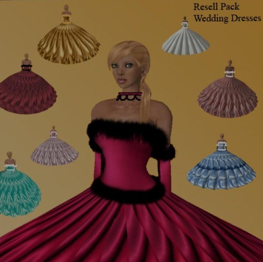 Second Life Marketplace - Belle Wedding Dresses