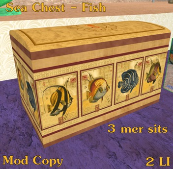 Second Life Marketplace - Esprit MC2 Sea Chest - Fish