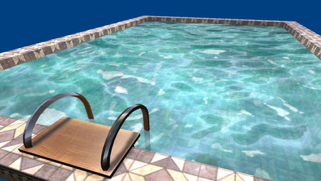 Second Life Marketplace - 1 LI "Decorative Pool w Animated Material ...