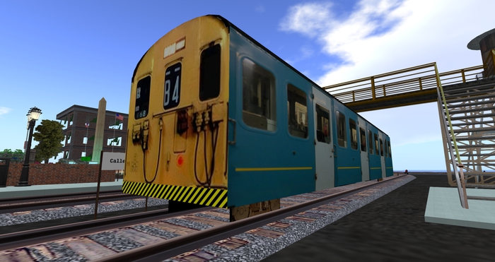 Second Life Marketplace - 1970's British Rail Train by KnoWorks