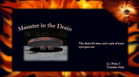Second Life Marketplace - Monster in the Drain
