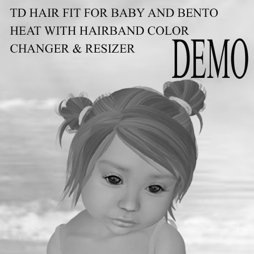 Second Life Marketplace - !!! AFA Hair TD Bento Hair Tia DEMO (BOX)