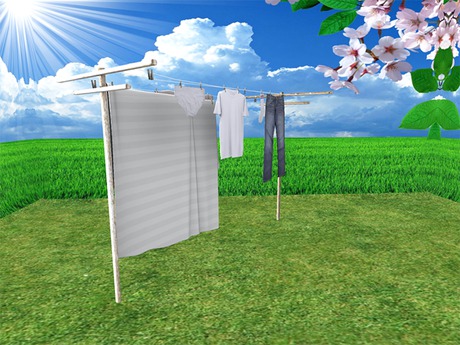 Second Life Marketplace - BSHouse-Clothes Line 2