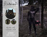 Second Life Marketplace - Naali ~ Black Wolf Skin Applier (JOMO male ...