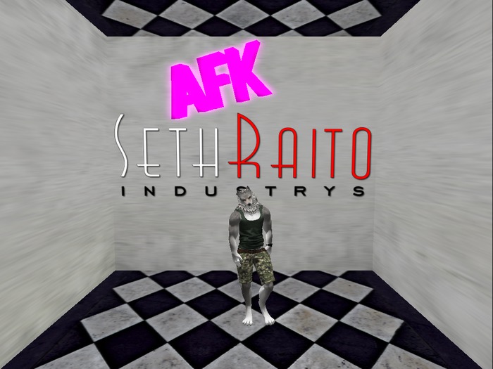 Second Life Marketplace Afk Sign Sr Industrys