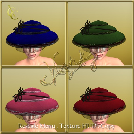 Second Life Marketplace - CC WISH Camille Chapeau - Texture change