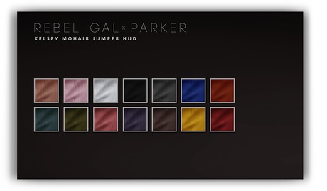 Second Life Marketplace - Rebel Gal x Parker :: Kelsey Outfit. Gray