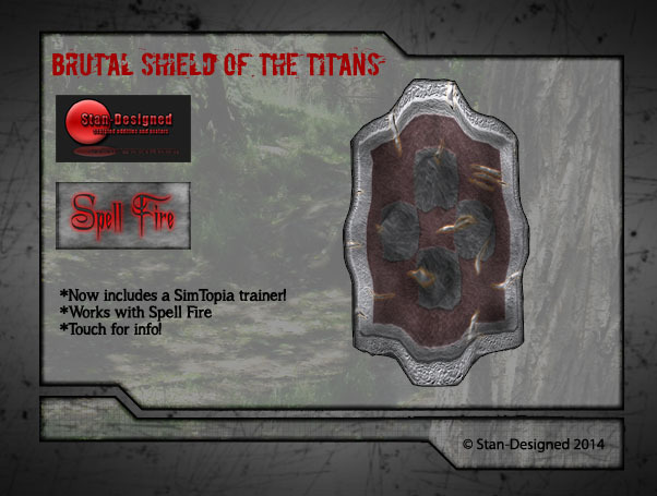Second Life Marketplace - Brutal Shield of the Titans