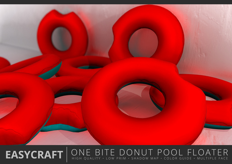 Second Life Marketplace - EASYCRAFT - Full Perm (PRIME) One Bite Donut ...
