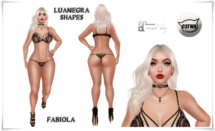 Second Life Marketplace - ::LN Shape:: Fabiola Maitreya/Catwa Catya Bento