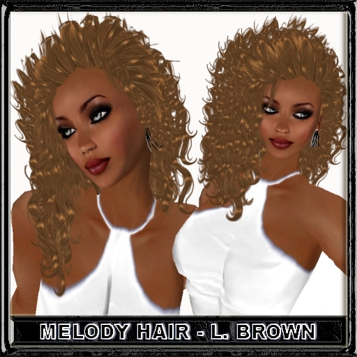 Second Life Marketplace - Melody Hair Light Brown (Resizer)