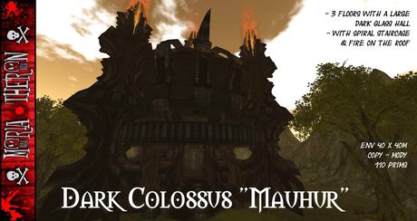 Second Life Marketplace - [ Moria'Theron ] Dark Colossus "Mauhúr" with ...